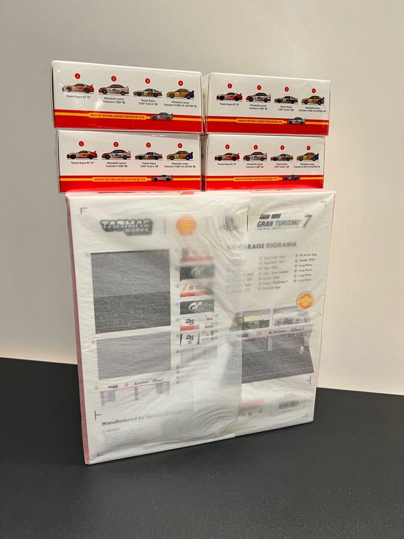 Shell Tarmac Works PlayStation Gran Turismo 7 JDM Collection, 興趣及遊戲, 玩具 ...