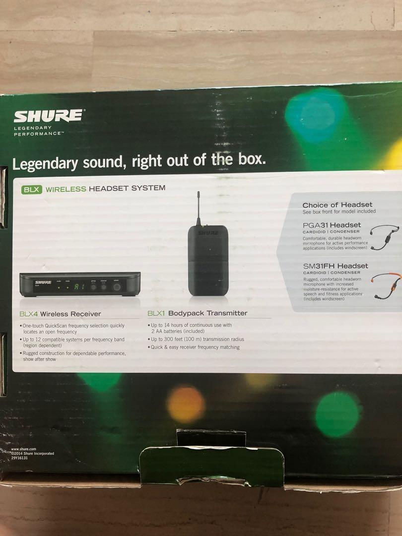 Shure Wireless Mic, Audio, Microphones on Carousell