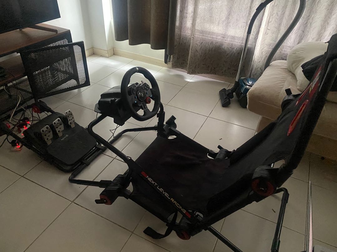 Sim Racing Steering Wheel Set - Next Level Racing F GT Lite + Logitech ...