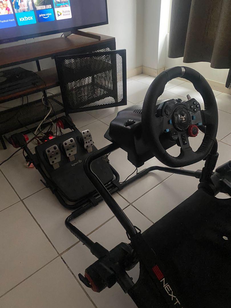 Sim Racing Steering Wheel Set - Next Level Racing F GT Lite + Logitech ...