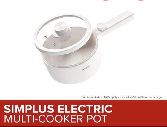 Simplus electric multi cooker pot, TV & Home Appliances, Kitchen ...