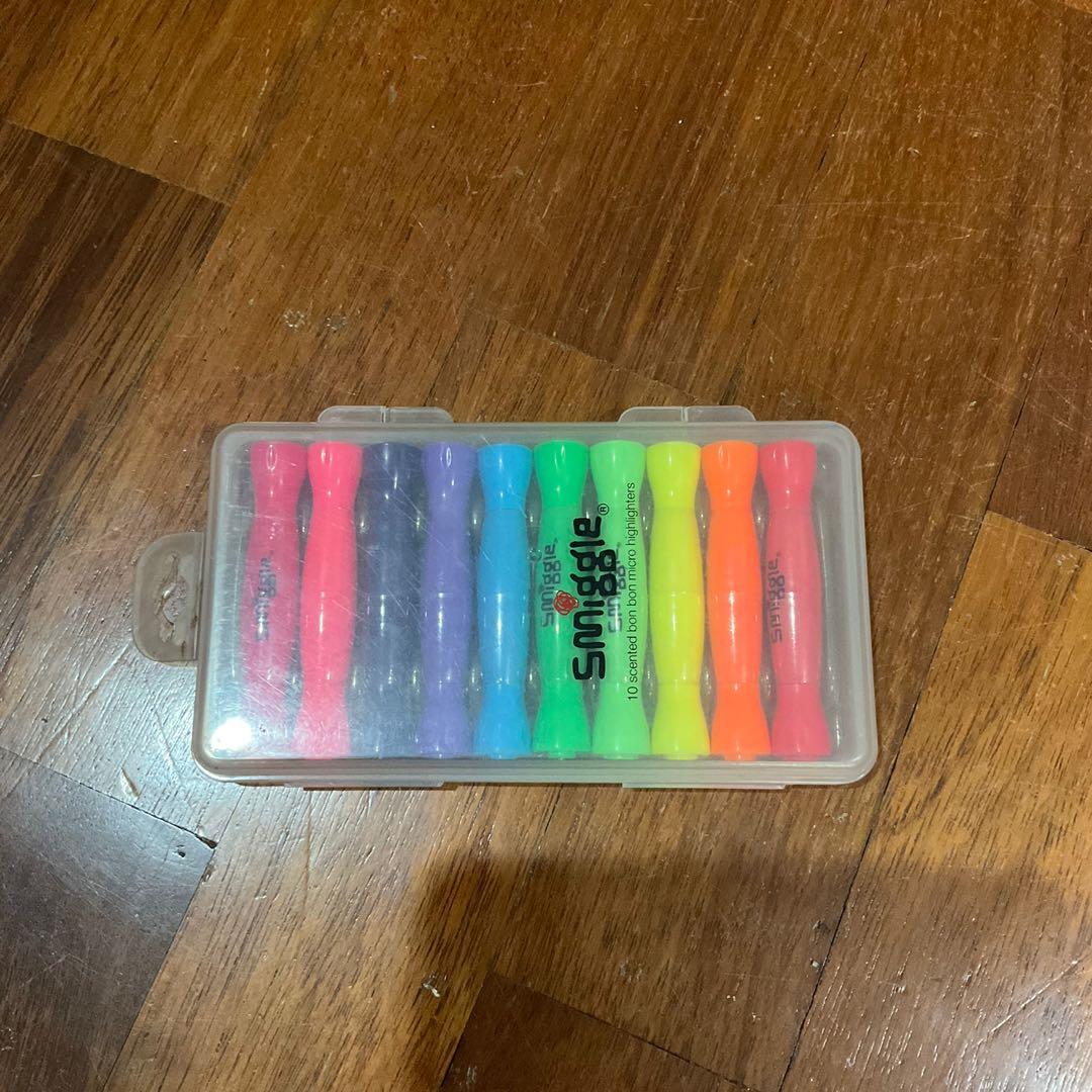 Smiggle Scented Mini Highlighters, Hobbies & Toys, Stationery & Craft ...