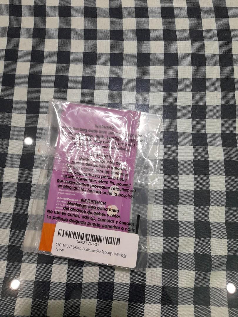 Spot My UV, UV detection stickers, sunscreen reapply stickers, Beauty ...