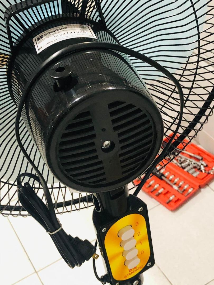 Standard 16" Electric Stand Fan Normal Blade STS-16C, Furniture & Home ...