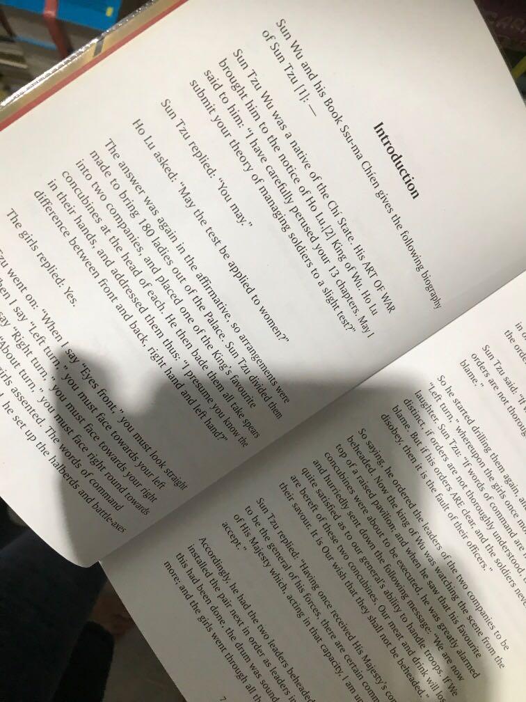 Sun Tsu- The art of war, Hobbies & Toys, Books & Magazines, Assessment ...