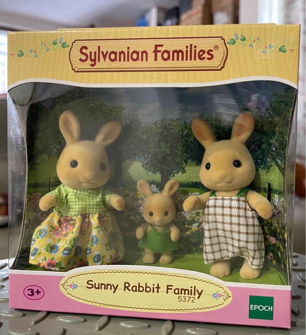 Sylvanian Families Sunny Rabbit Family 5372, Hobbies & Toys, Toys ...