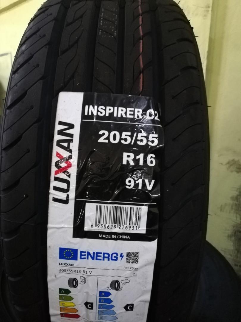 Tayar baru 205/55/16 luxxan tahun 2022, Auto Accessories on Carousell