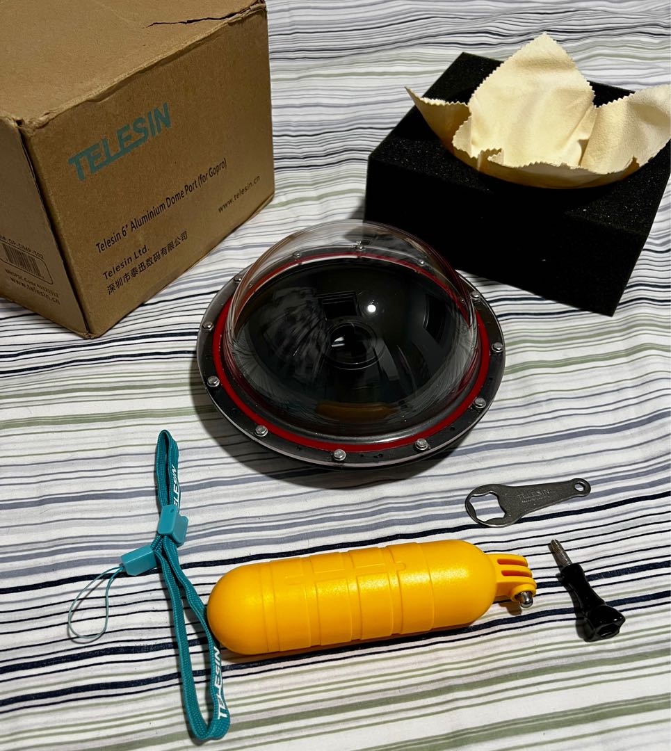 Telesin 6 inch Aluminum Dome Port for GoPro Set, Photography ...