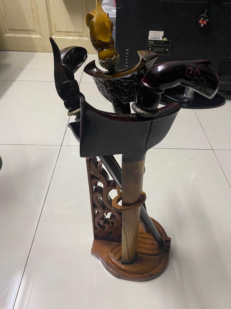 Tempat letak keris, Hobbies & Toys, Stationery & Craft, Handmade Craft ...