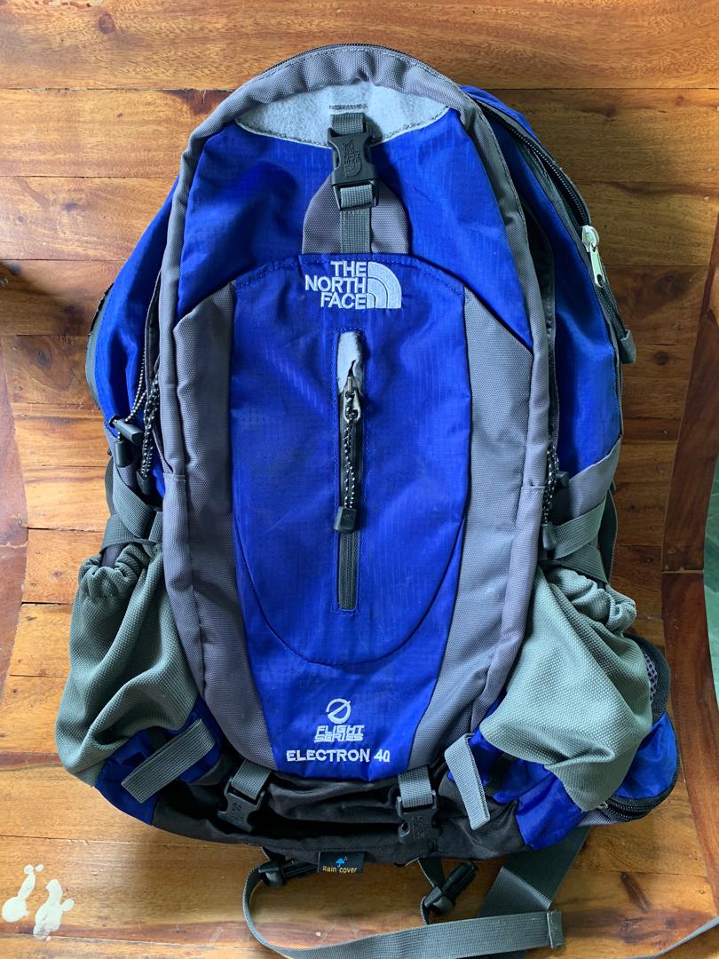 The North Face Backpack Blue, Men's Fashion, Bags, Backpacks on Carousell