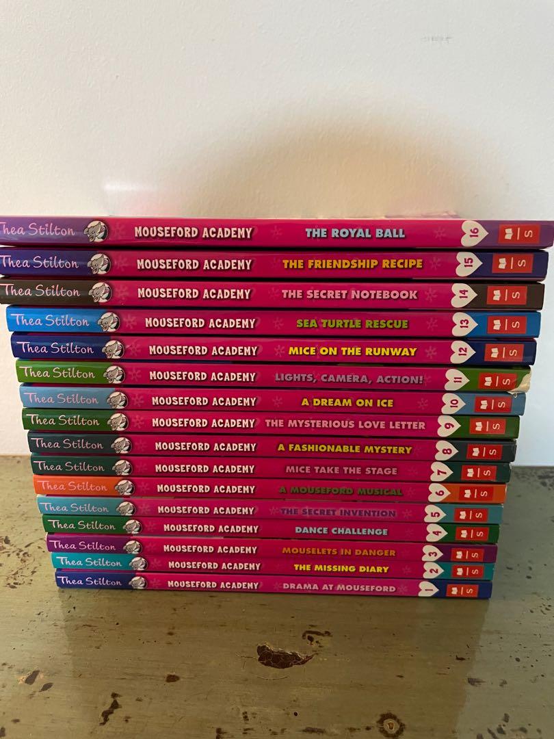 Thea Stilton Mouseford Academy full set, Hobbies & Toys, Books ...