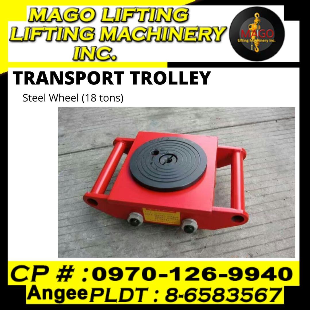 Transport Trolley (Steel Wheel 18 tons), Commercial & Industrial ...