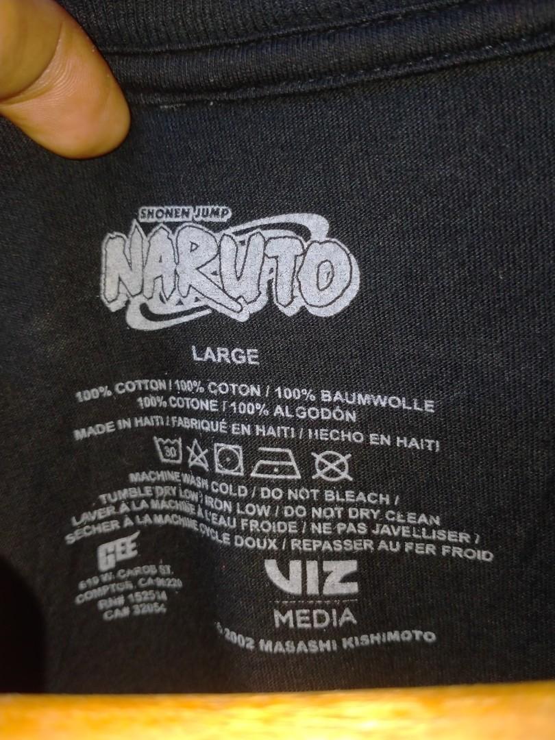 uchiha sasuke Shirt naruto official merch, Men's Fashion, Tops & Sets ...