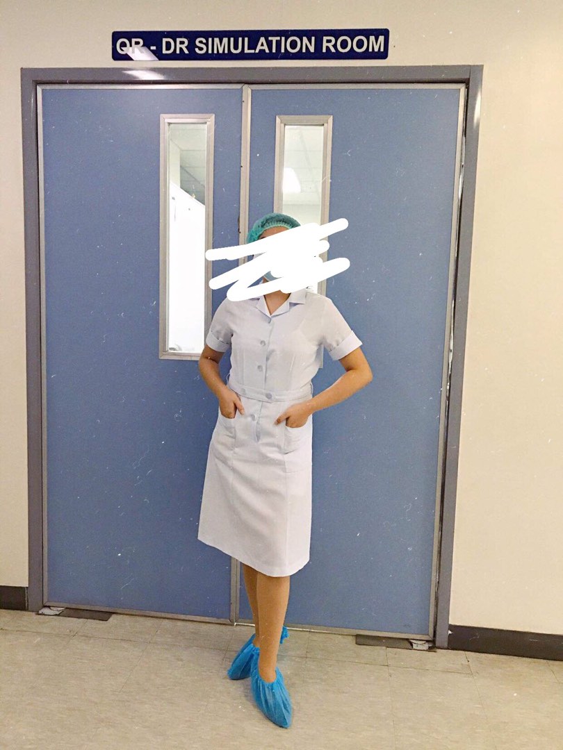 UERM Nursing White Uniform, Women's Fashion, Dresses & Sets, Sets or ...