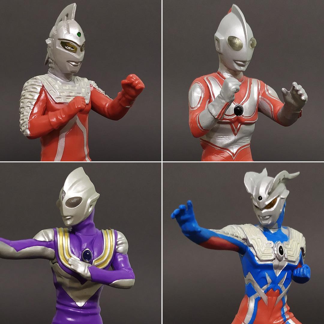 Ultimate Luminous Ultraman Jack Tiga Zero Ultraseven Ultra Seven ...
