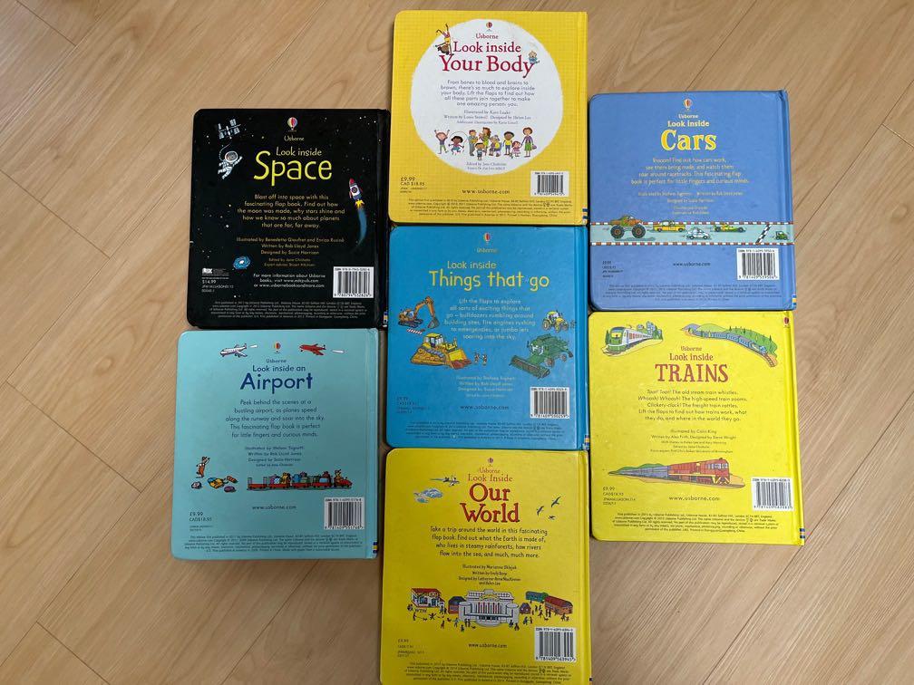Usborne Look Inside books, Hobbies & Toys, Books & Magazines, Children ...