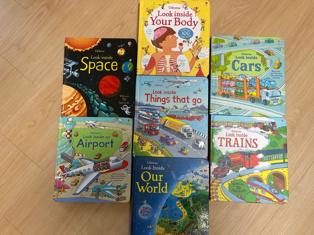 Usborne Look Inside books, Hobbies & Toys, Books & Magazines, Children ...