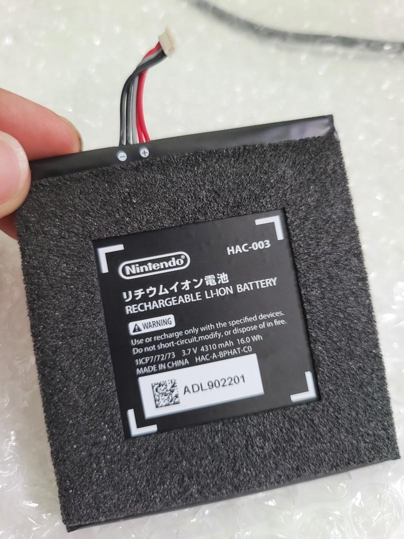 Used Original Nintendo Switch Battery, Video Gaming, Video Game ...