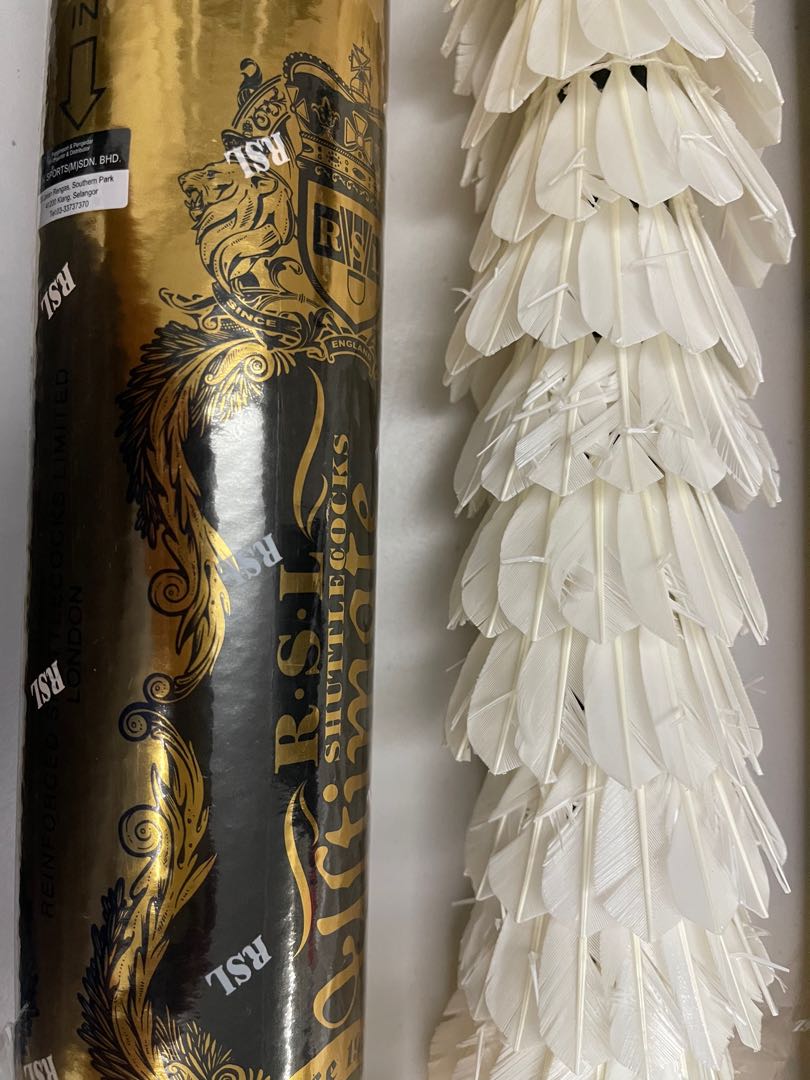 Used Rsl ultimate shuttlecock, Sports Equipment, Sports & Games, Racket ...