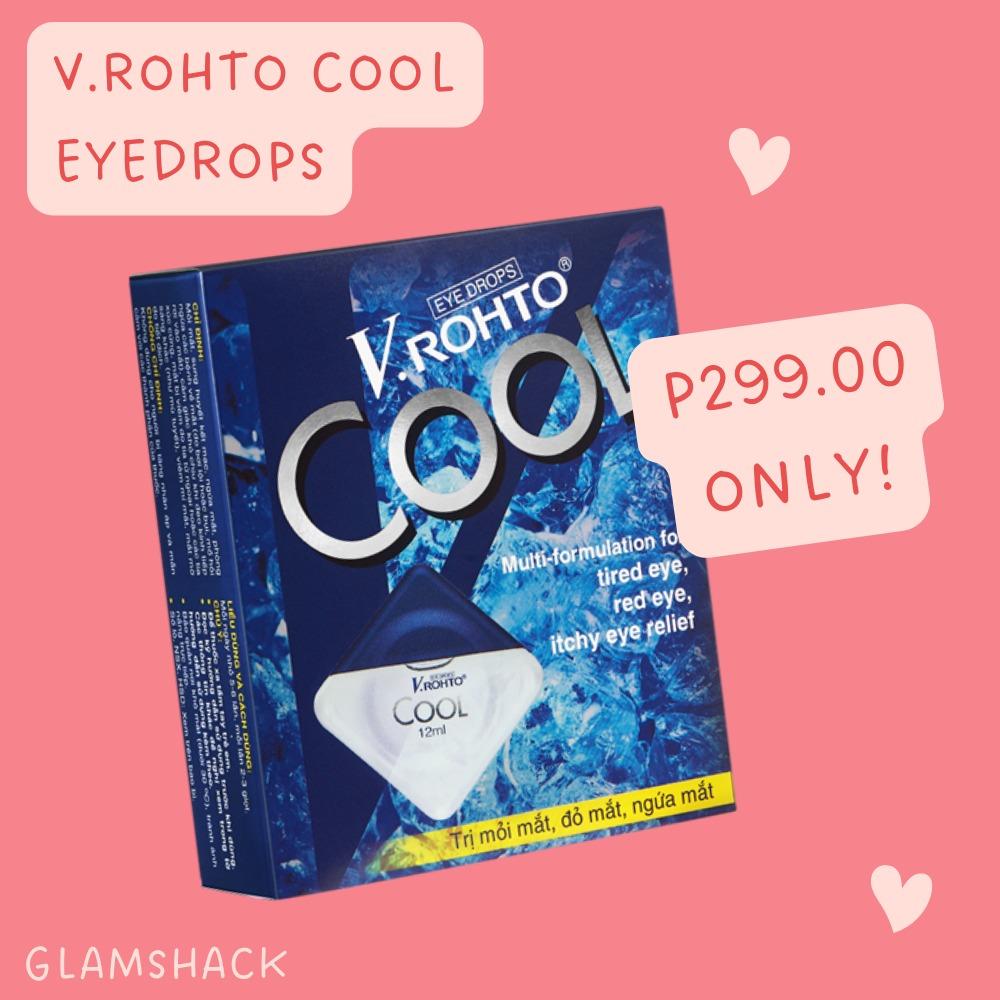V Rohto Cool Eye Drops, Beauty & Personal Care, Vision Care on Carousell