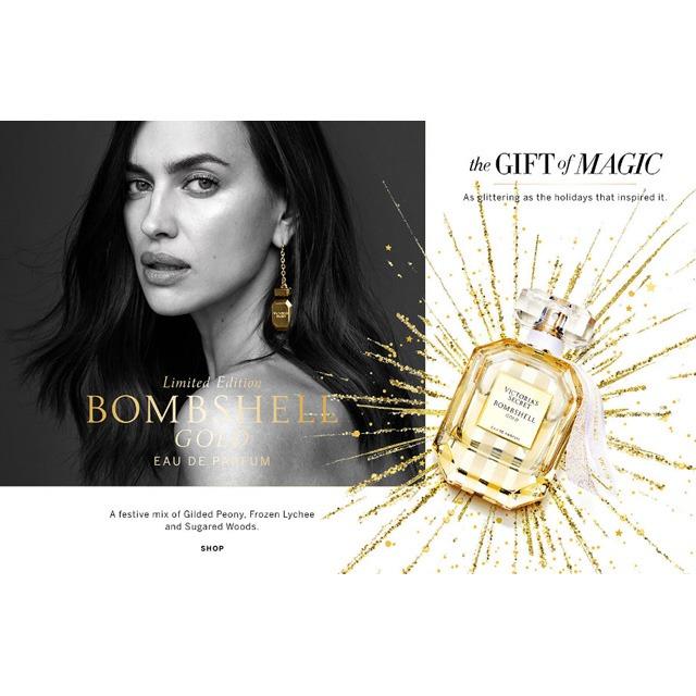 Victoria's Secret Bombshell Gold EDP for Women (100ml) Eau de Parfum VS ...