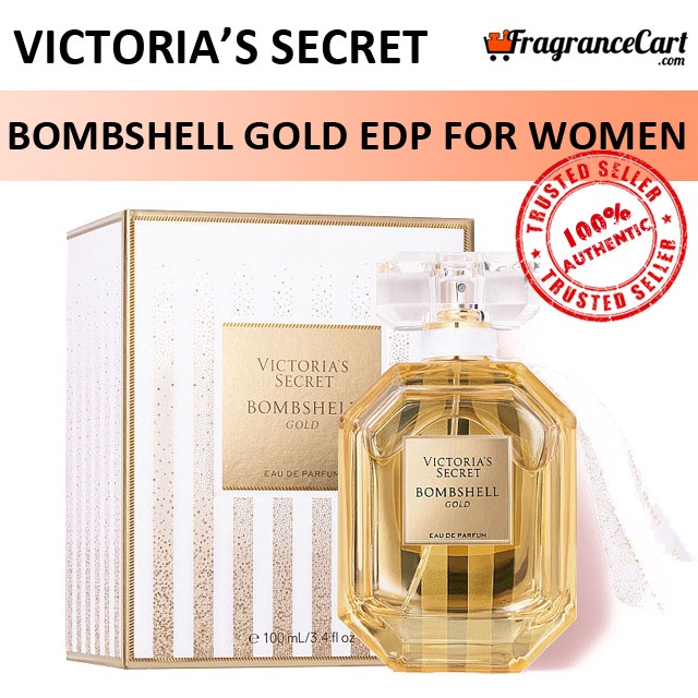Victoria's Secret Bombshell Gold EDP for Women (100ml) Eau de Parfum VS ...