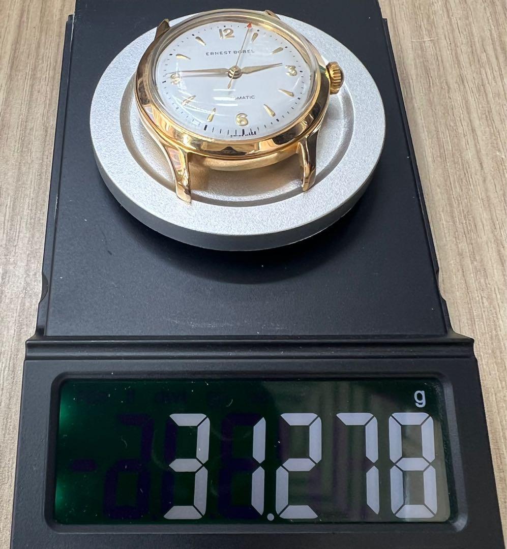 Vintage 18K Rose Gold Ernest Borel Automatic Watch(W0136), Hobbies ...