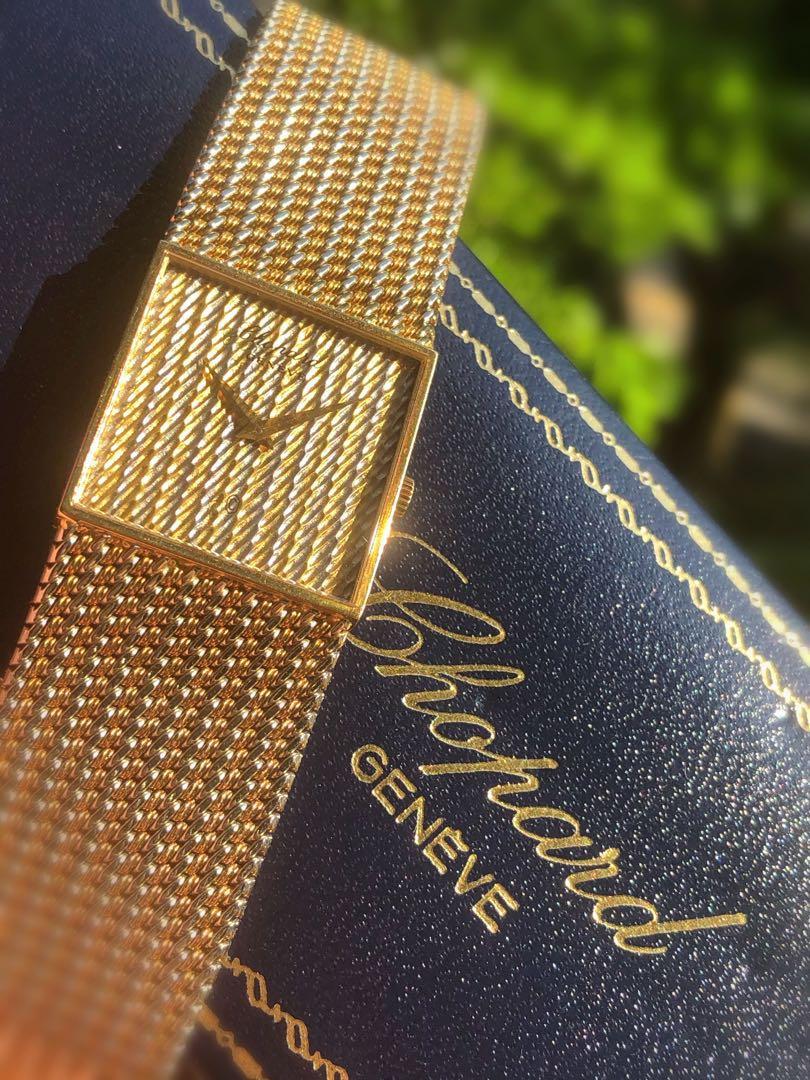 Vintage 18k Two-Tone Gold Chopard LUC Quartz (Unique Vintage ...