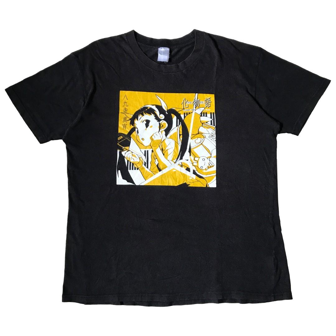 Vintage Monogatari Series Hachikuji Mayoi Anime Tee Shirt, Men's ...