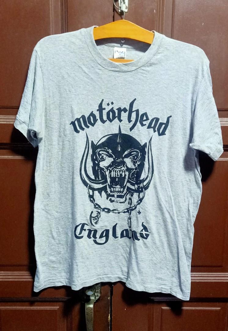 Vintage -motorhead (band)-t shirt, Men's Fashion, Tops & Sets, Tshirts ...