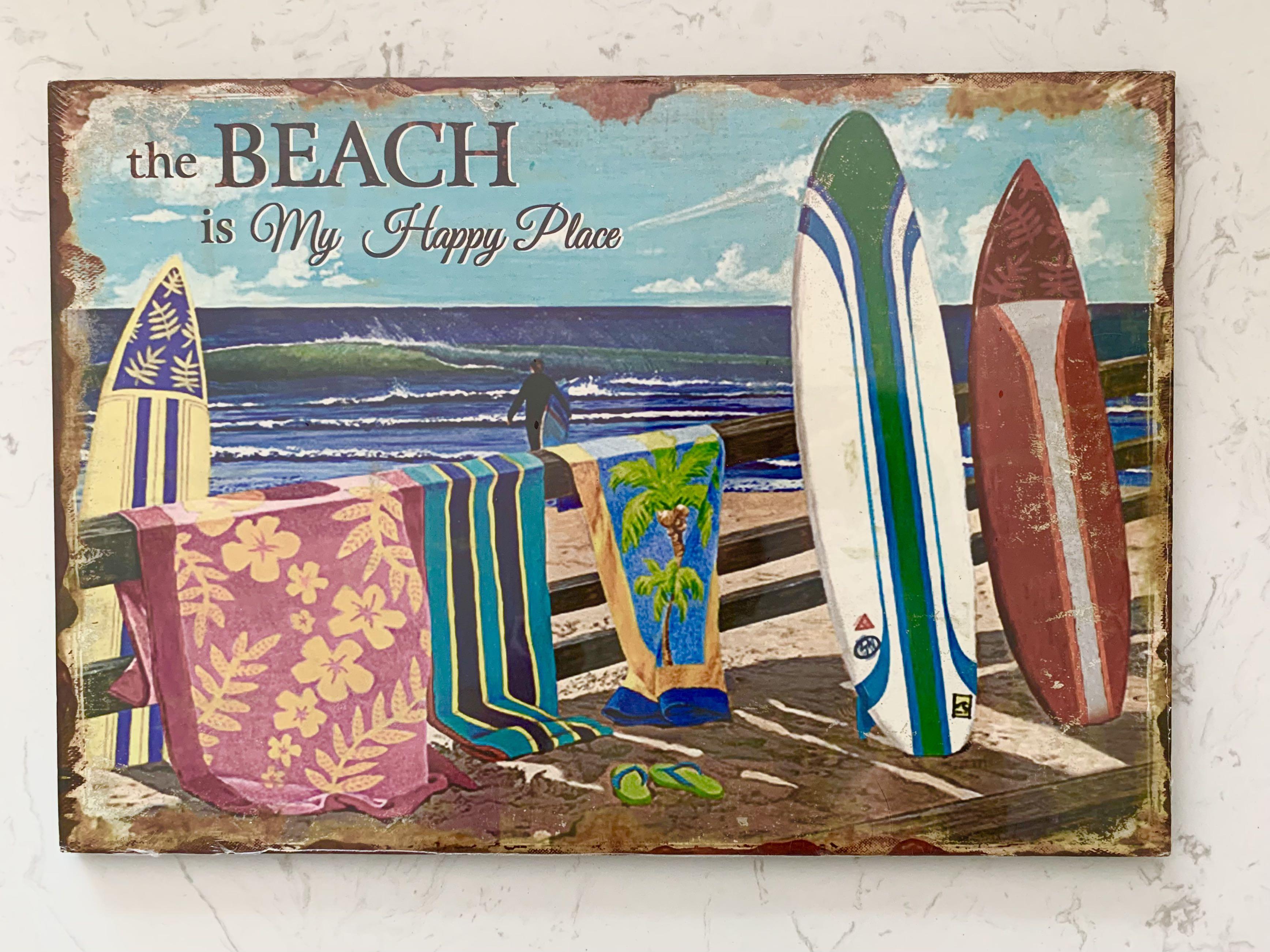 Vintage Retro Style - Beach Design Wall Decor, Furniture & Home Living ...
