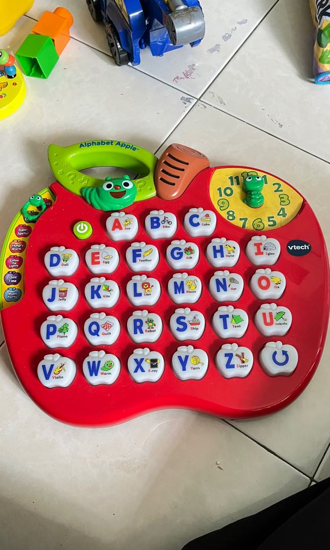 Vtech Alphabet Apple, Hobbies & Toys, Toys & Games on Carousell