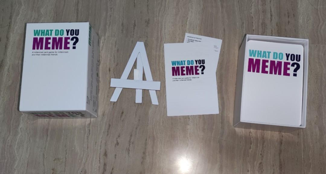 What do you MEME card game, Hobbies & Toys, Toys & Games on Carousell