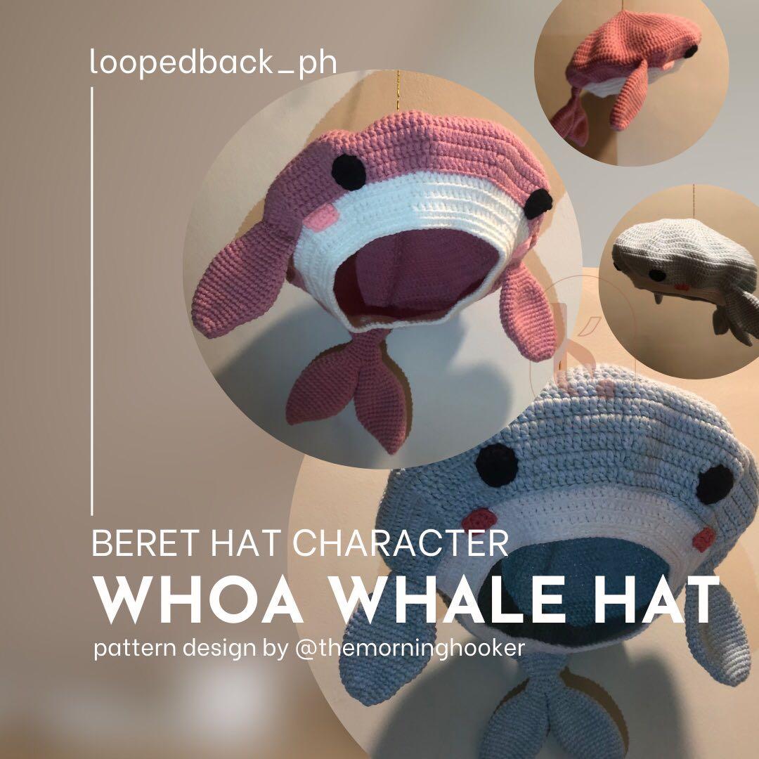 WHOA WHALE HAT (Crochet) Beret Hat Extraordinary Attorney Woo EOAW ...