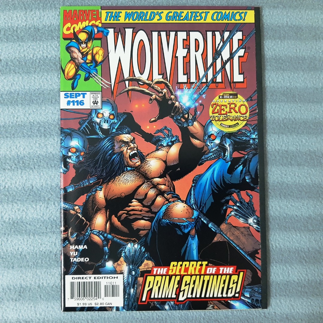 Wolverine #116 (Marvel Comics) X-Men (Larry Hama, Leinil Francis Yu ...