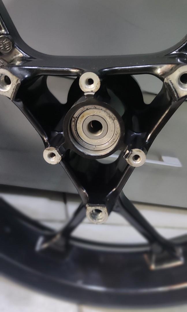 YAMAHA AEROX V1 RIM SET, Motorbikes, Motorbike Parts & Accessories ...