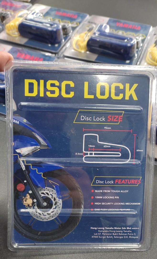 Yamaha Original Disc Lock, Auto Accessories on Carousell