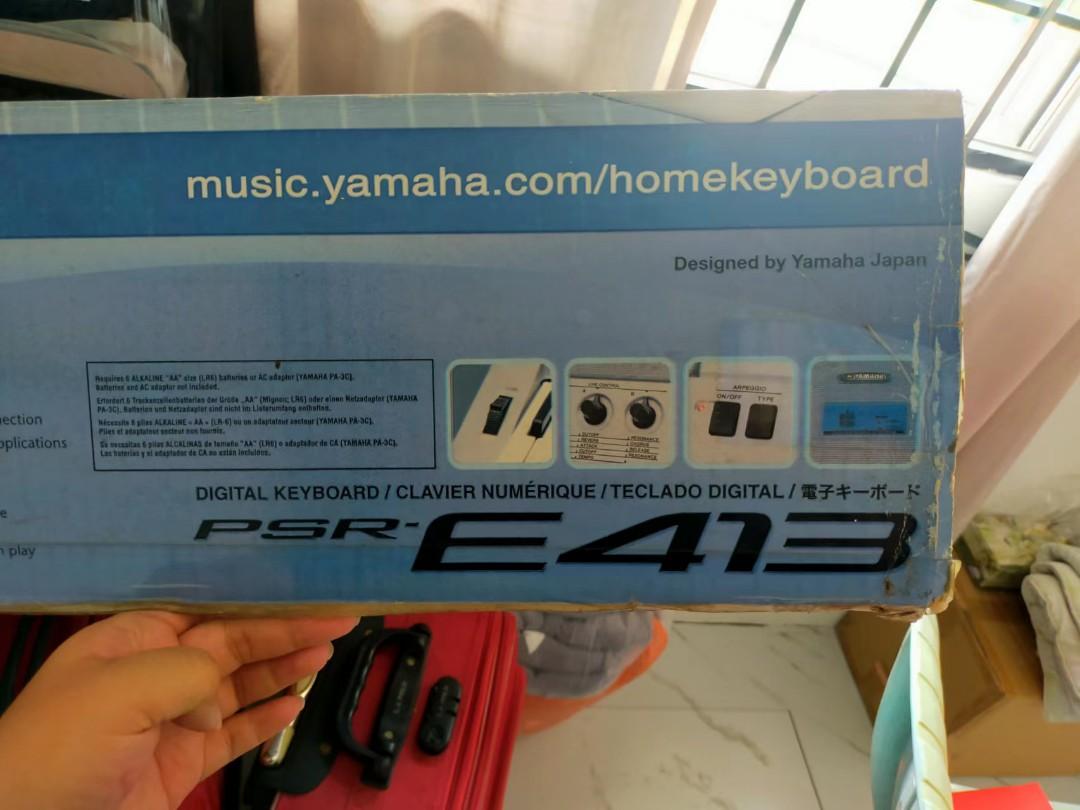 Yamaha PSR E413, Audio, Portable Music Players on Carousell