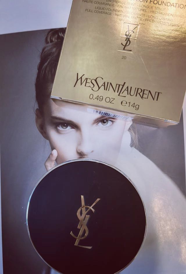 YSL All Hours Cushion Foundation, Beauty & Personal Care, Face, Makeup ...