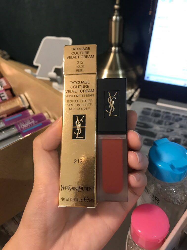 YSL Lipstick 212, Beauty & Personal Care, Face, Makeup on Carousell