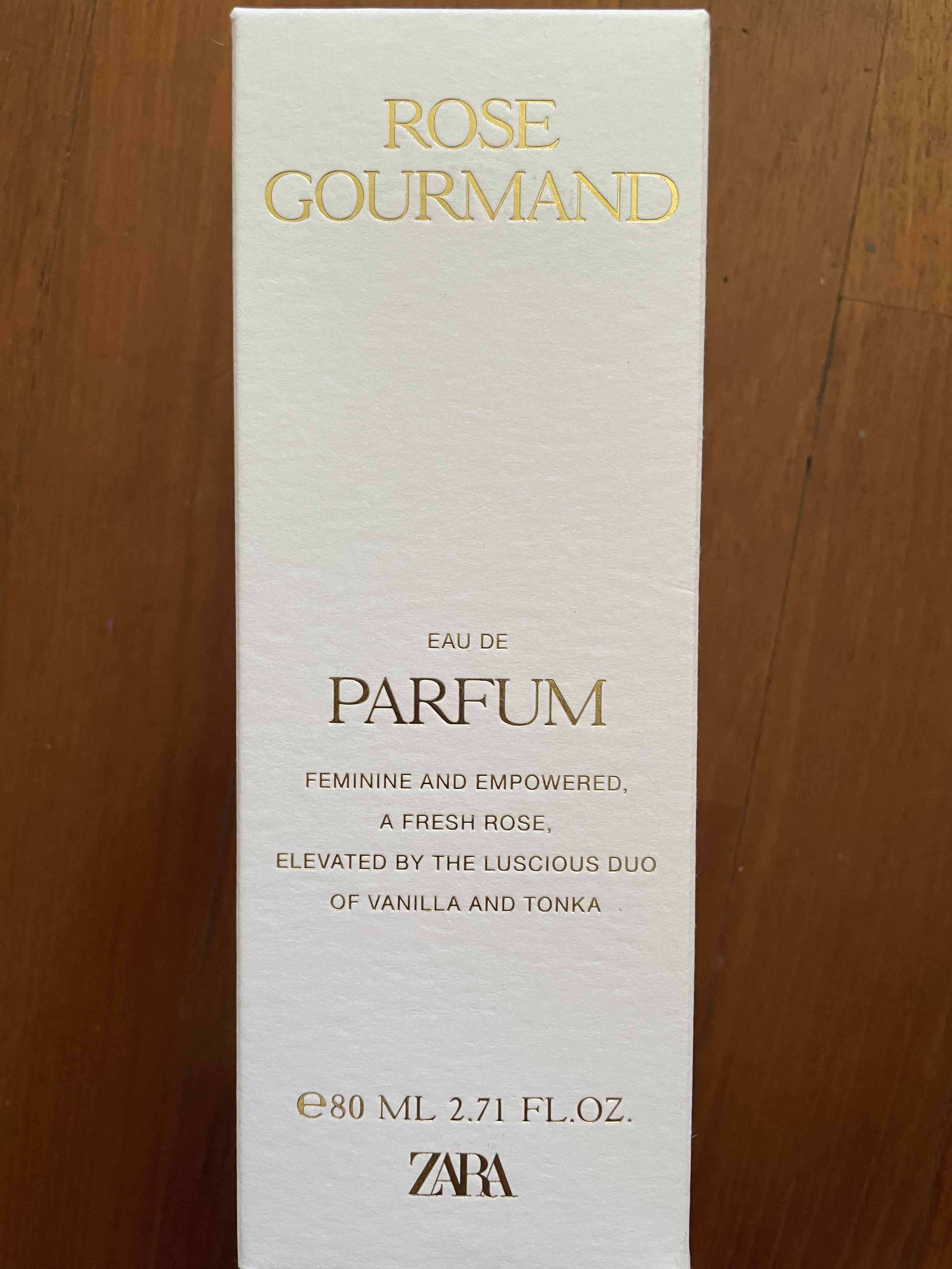 Zara - Rose Gourmand perfume, Beauty & Personal Care, Fragrance ...