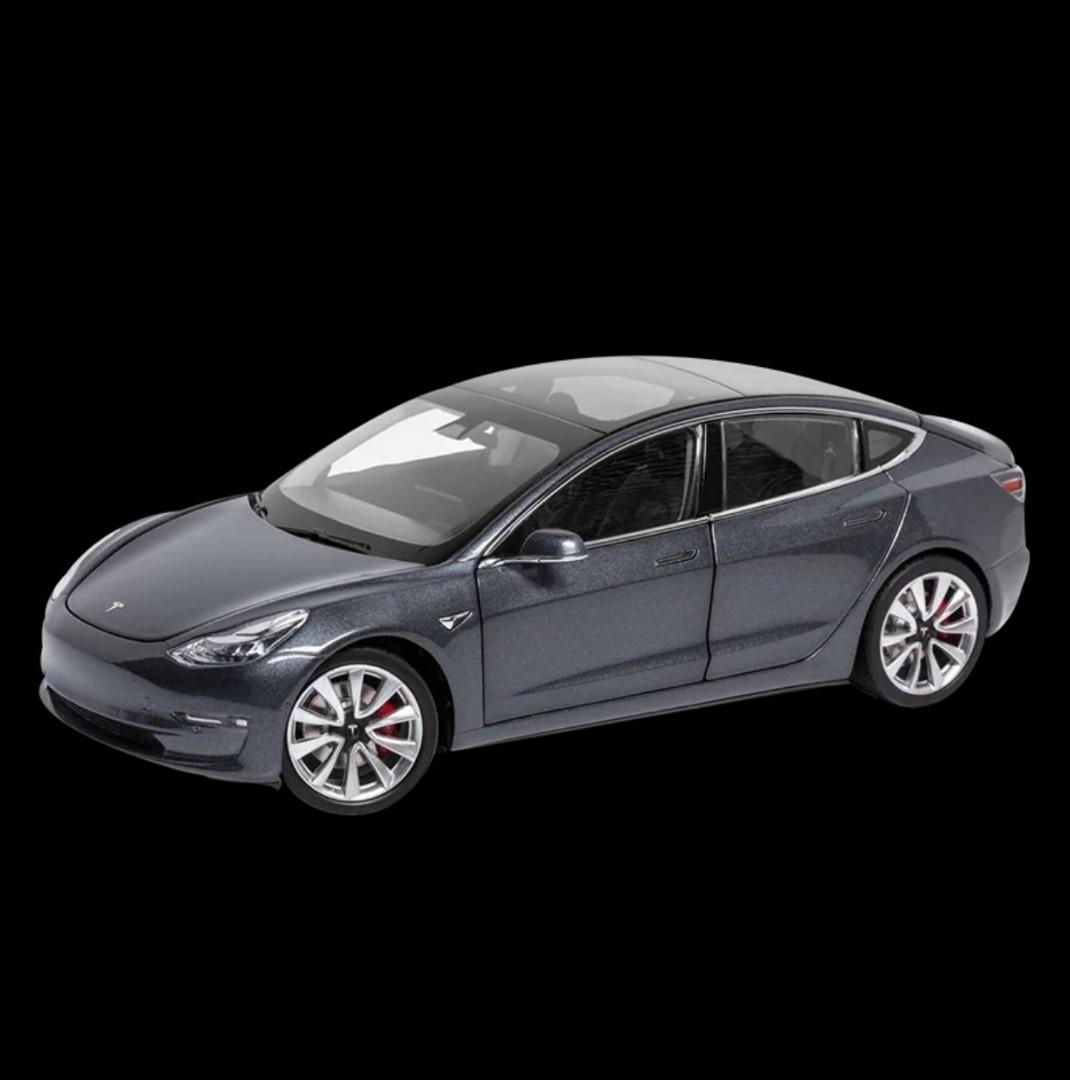 1:18 1/18 Tesla Model 3 M3 display model car, Hobbies & Toys, Toys ...