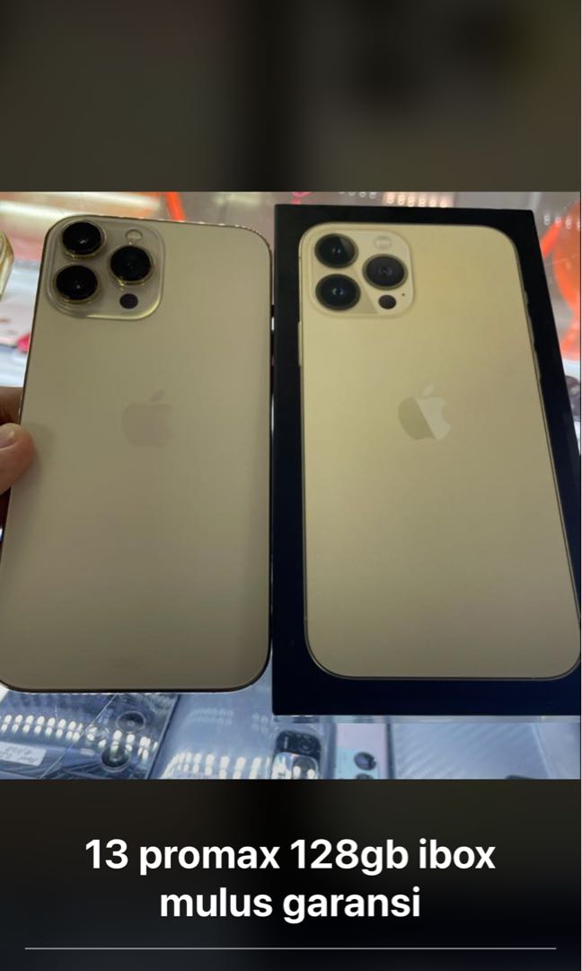 13 Promax 128 GB, Telepon Seluler & Tablet, iPhone, Others di Carousell
