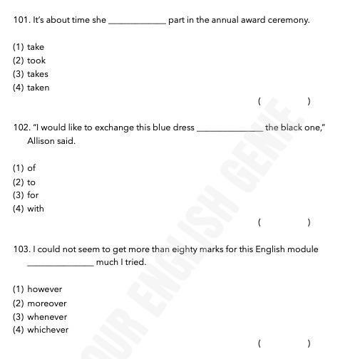 150 PSLE Grammar Practice Questions + A Fully Annotated Answer Key ...