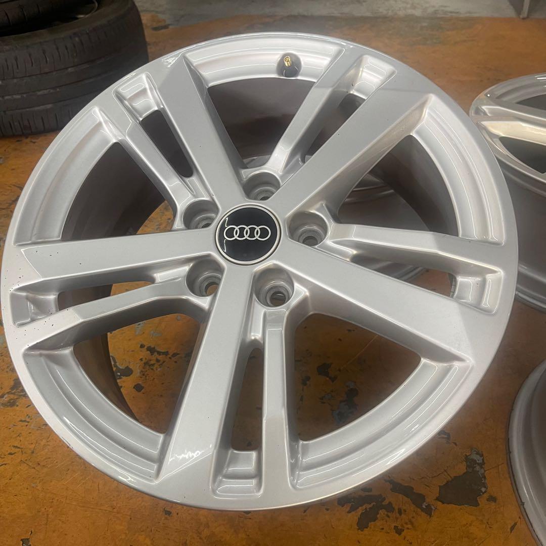 17” Audi Original Sport Rim, Car Accessories, Tyres & Rims on Carousell