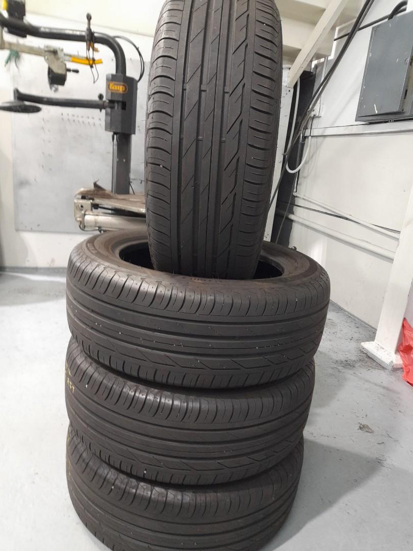 225/55/17 Bridgestone tyre, Car Accessories, Tyres & Rims on Carousell