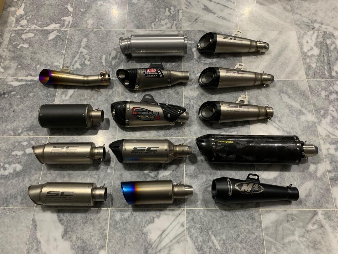 51mm exhaust pipe superbike motorcycle (Akra, Yoshi, TBR, SC Project ...