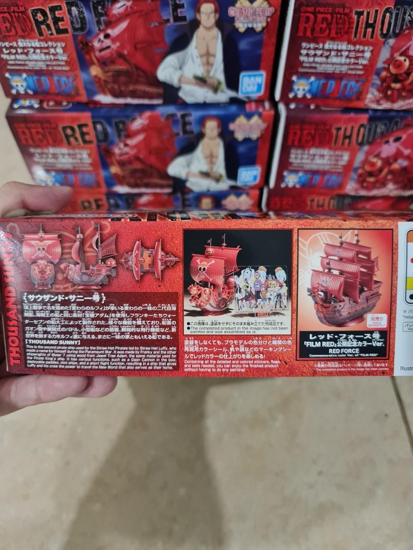 One Piece Limited (RED Film) Grand ship Collection - Thousand Sunny/Red ...