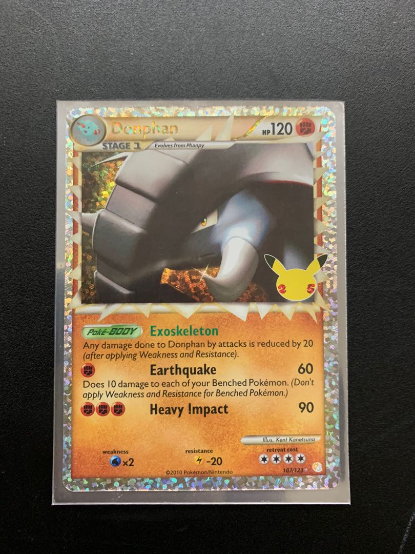 Donphan (Prime) - Celebrations: Classic Collection, Hobbies & Toys ...