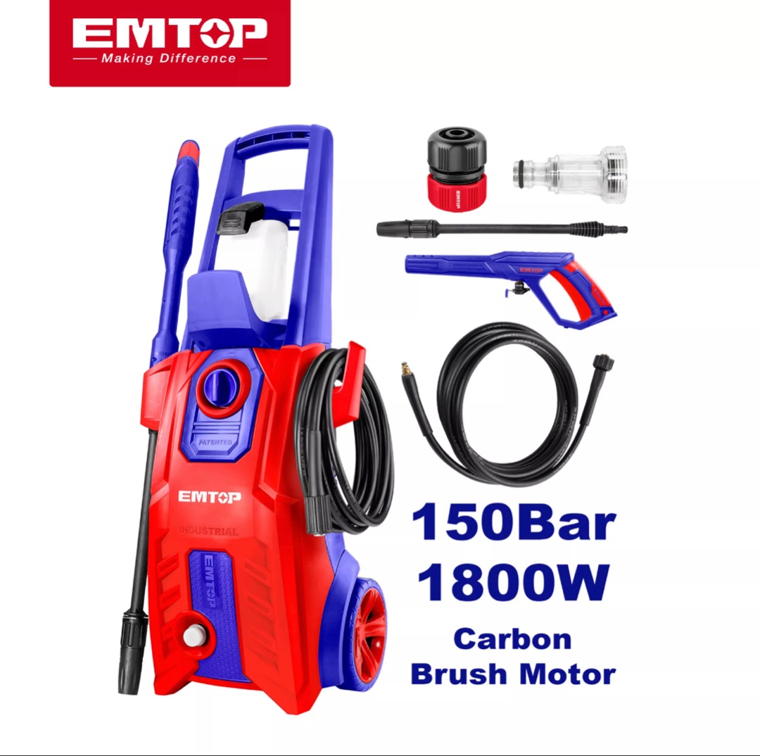 { SALE } EMTOP EHPW1801 1800W High Pressure Washer, Furniture & Home ...